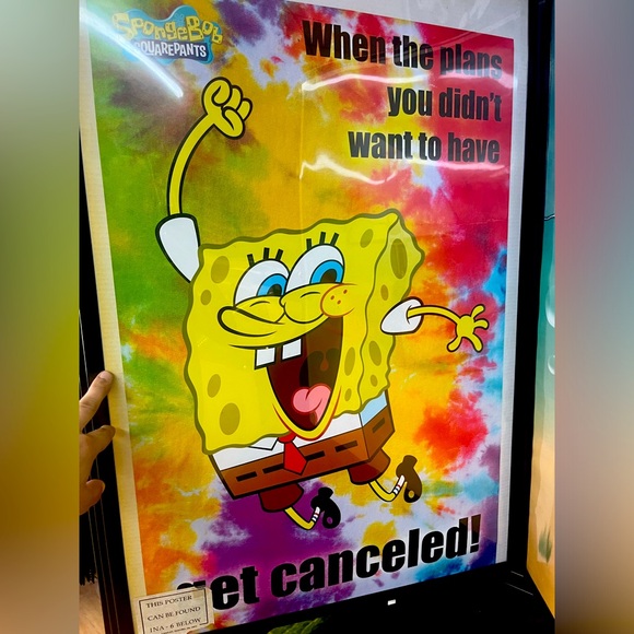 Wall Decor | Spongebob Squarepants Poster | Poshmark